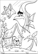 FINDING NEMO (21) - Planse de colorat si educative