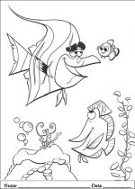 FINDING NEMO (31) - Planse de colorat si educative
