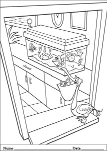 Finding Nemo - Planse de colorat si educative