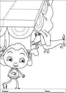 Franny - Planse de colorat si educative