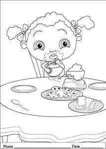 Franny - Planse de colorat si educative