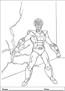 Hulk - Planse de colorat si educative