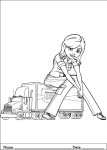 MONSTRI EXTRATERESTRI (3) - Planse de colorat si educative