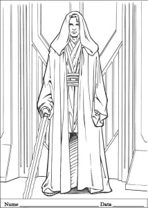 Star wars - Planse de colorat si educative