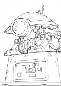 Star wars - Planse de colorat si educative