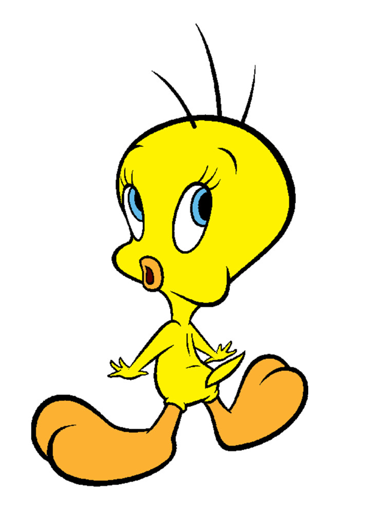 Tweety - Planse de colorat si educative