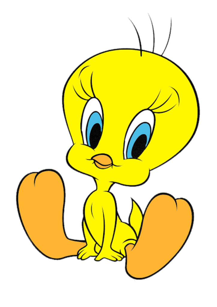 Tweety - Planse de colorat si educative