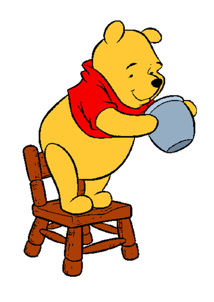 Winnie - Planse de colorat si educative