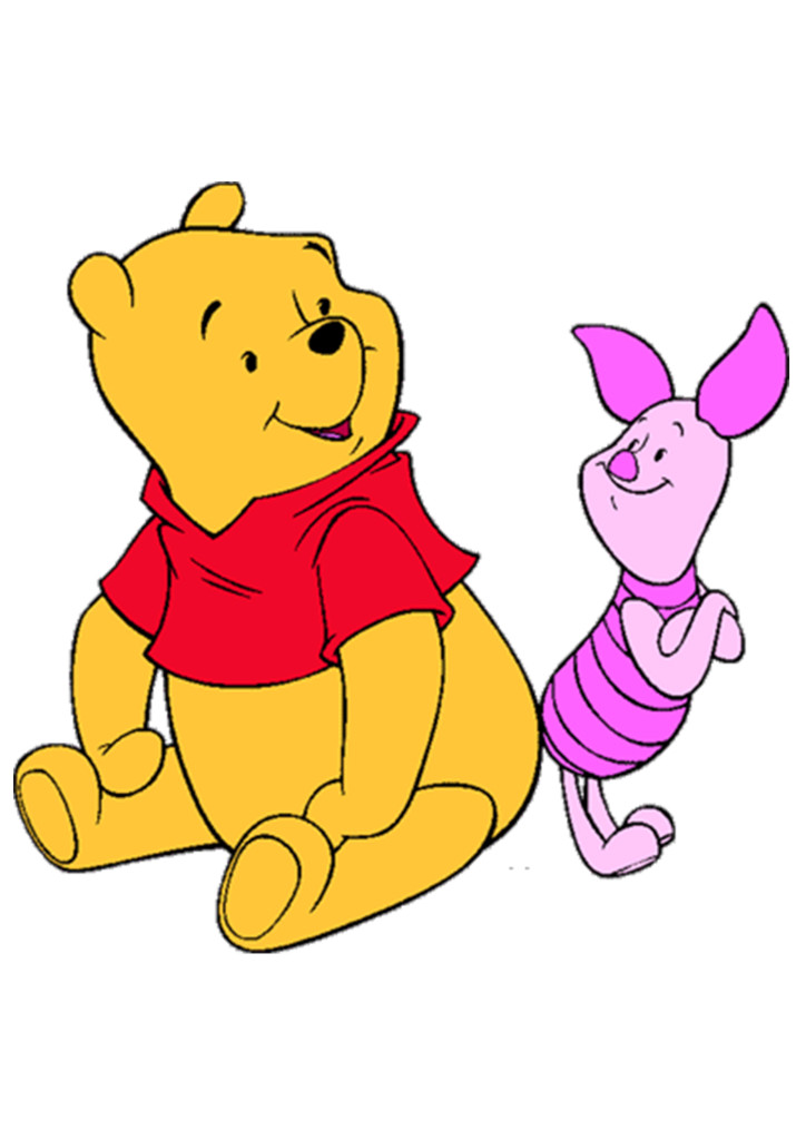 Winnie - Planse de colorat si educative