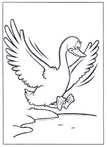 planse desene de colorat gasca 21 - Planse de colorat si educative