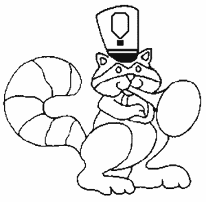 planse desene de colorat raton 3 - Planse de colorat si educative