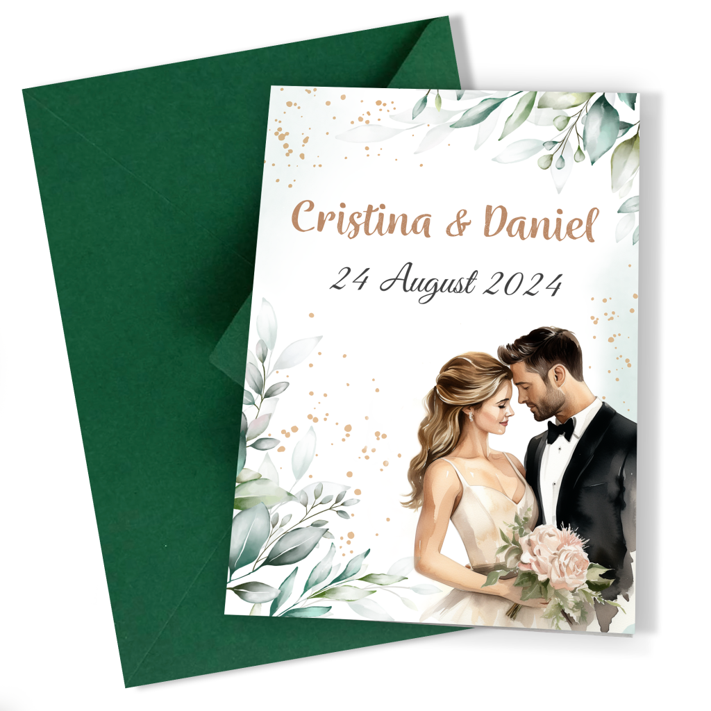 Invitatii Nunta - Planse de colorat si educative